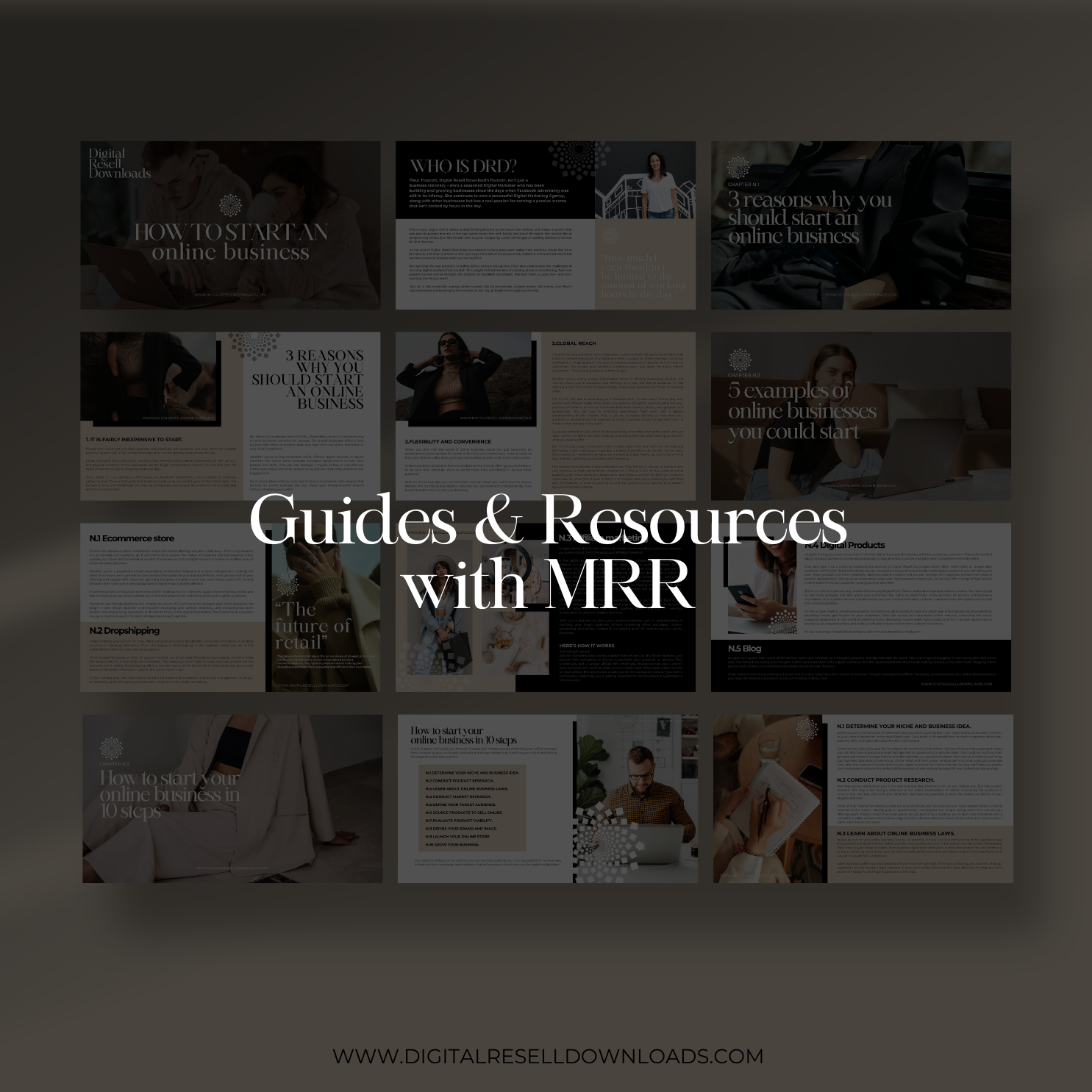 Guides & Resources with MRR – Digital Resell Downloads